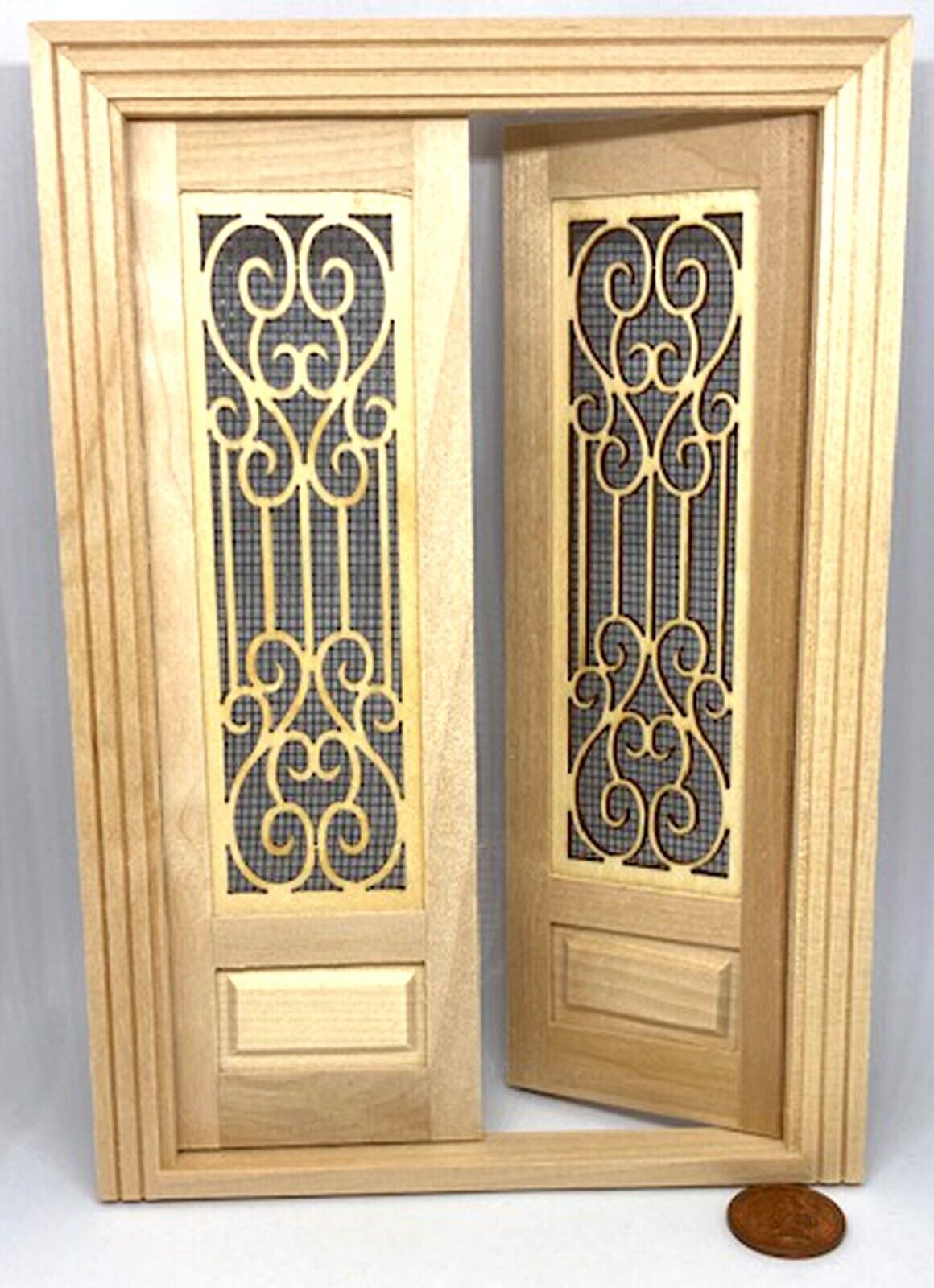 Tumdee Dolls House Miniature Wooden Doors