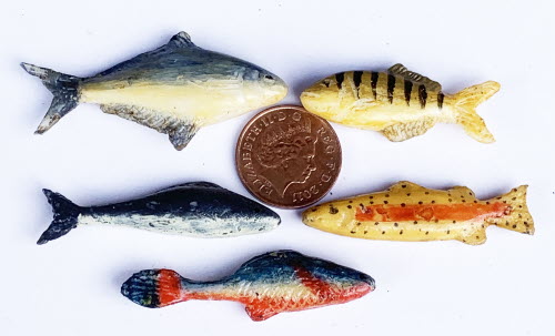 Tumdee Dolls House Miniature Fish