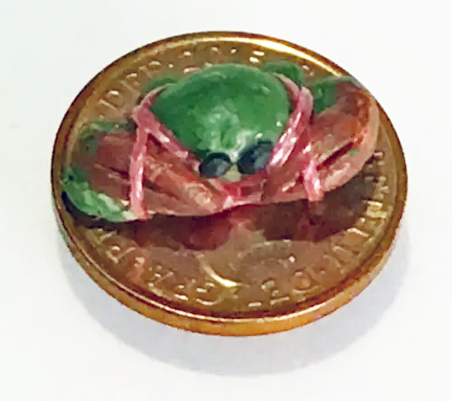 Dolls House Miniature Shell Fish And Crabs