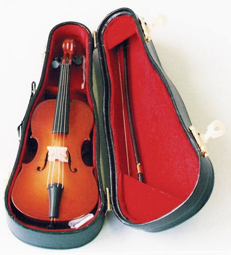 Tumdee Dolls House Miniature Musical Instruments