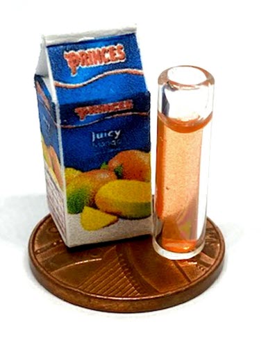 Drink Packet And Glass