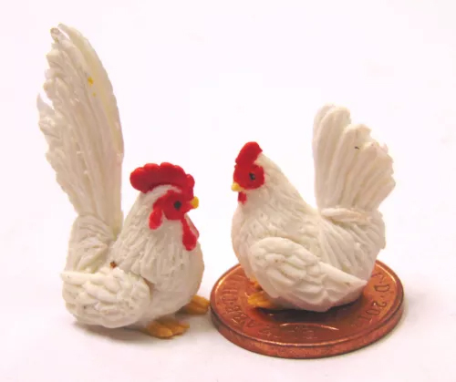 Polymer Clay Chickens