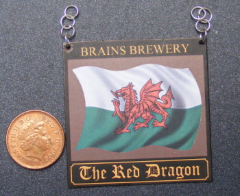 Tumdee Dolls House Miniature Pub Signs