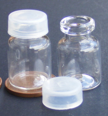 Dolls House Miniature Glass Jar Accessories
