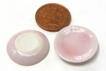 Dolls House Miniature Pink Ceramics