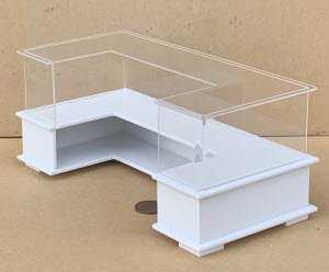 Dolls House Miniature Display Counters