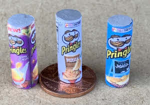 Dolls House Miniature Snack Packets