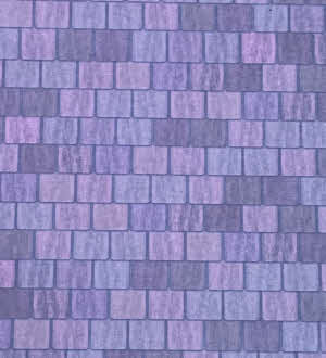 Tumdee Dolls House Miniature Roofing Wallpaper